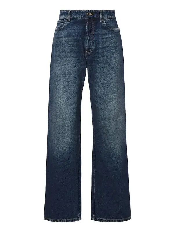 Miu Miu Wide-leg Jeans - Blue