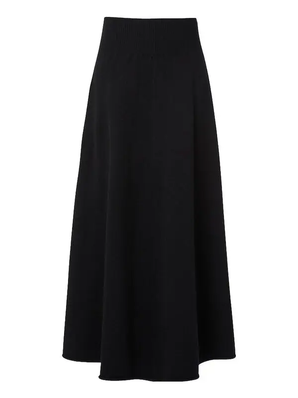 Extreme Cashmere N°498 Grace Maxi Skirt - Black