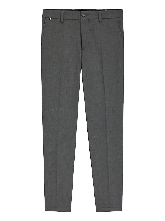 BOSS Slim-fit Tapered Leg Trousers - Black