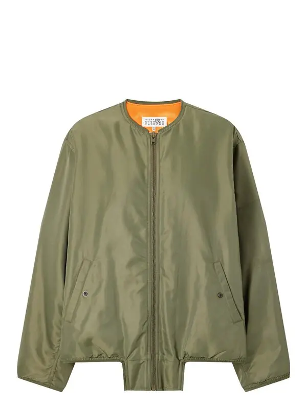 MAISON MARGIELA Shell Bomber Jacket - Green