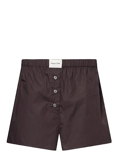 SPORTY & RICH Signature Logo Cotton-poplin Shorts - Cioco