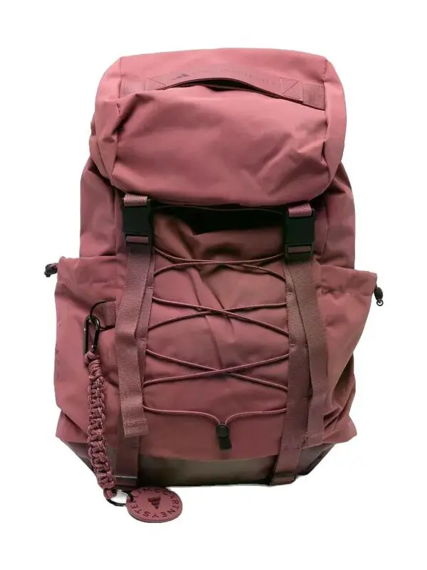 Adidas By Stella McCartney Logo Print Backpack - Red