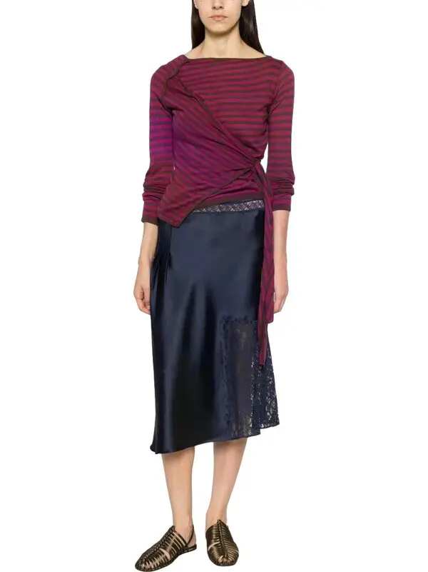 DAMSON MADDER Elea Midi Skirt - Blue