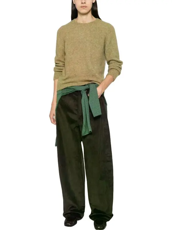 Soeur Envie Crew Neck Sweater - Green