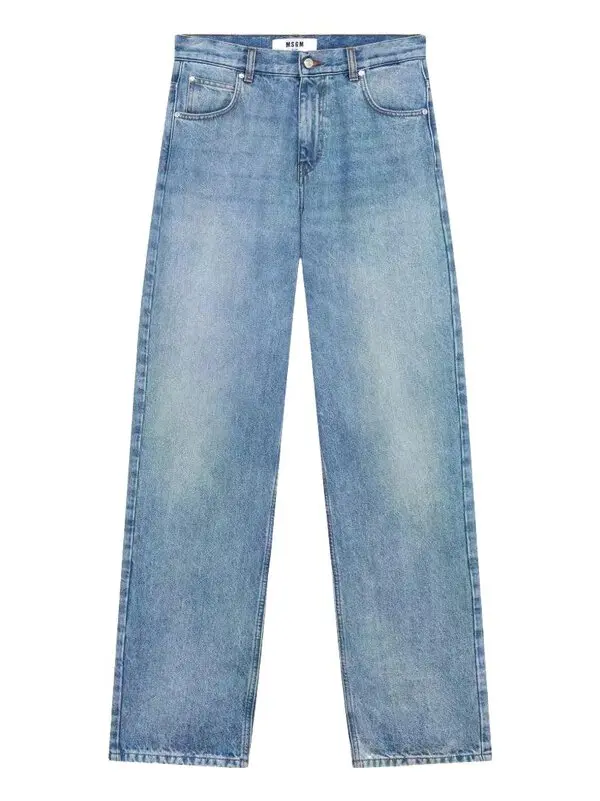 MSGM Straight-leg Jeans - Blue