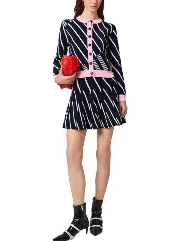 MSGM Button-up Cardigan - Blue