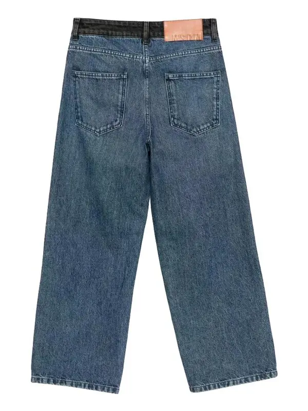 MSGM Belt-loop Pocket Jeans - Blue