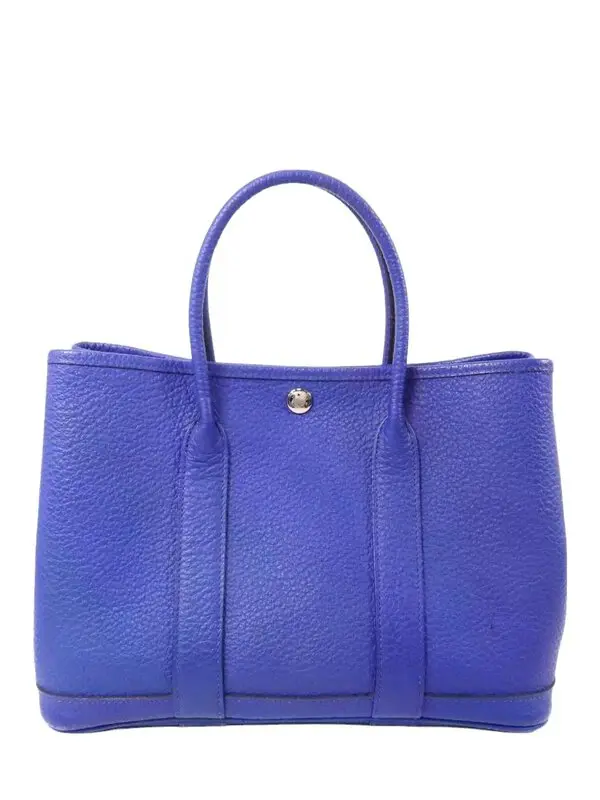 Hermès Tpm Garden Party Tote Bag - Blue