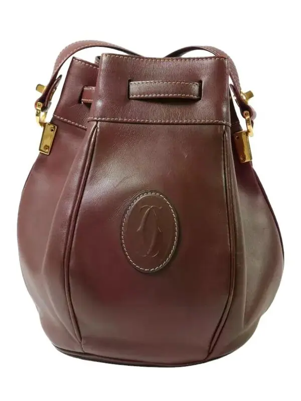 Cartier Must De Bucket Bag - Red