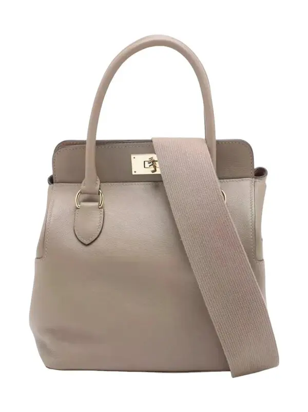 Hermès Evercolor Toolbox 20 Satchel - Grey