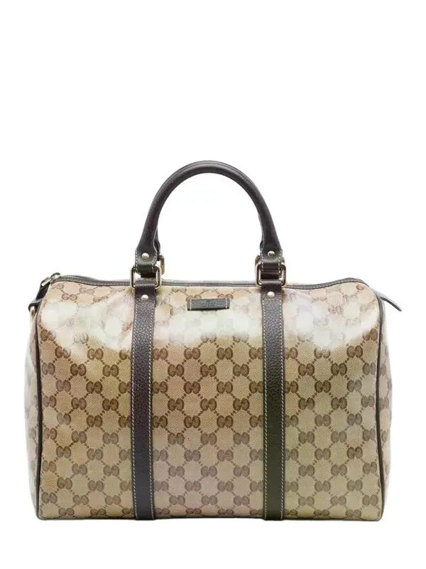 Gucci 2016-2026 Medium Gg Crystal Joy Boston Bag - Neutrals