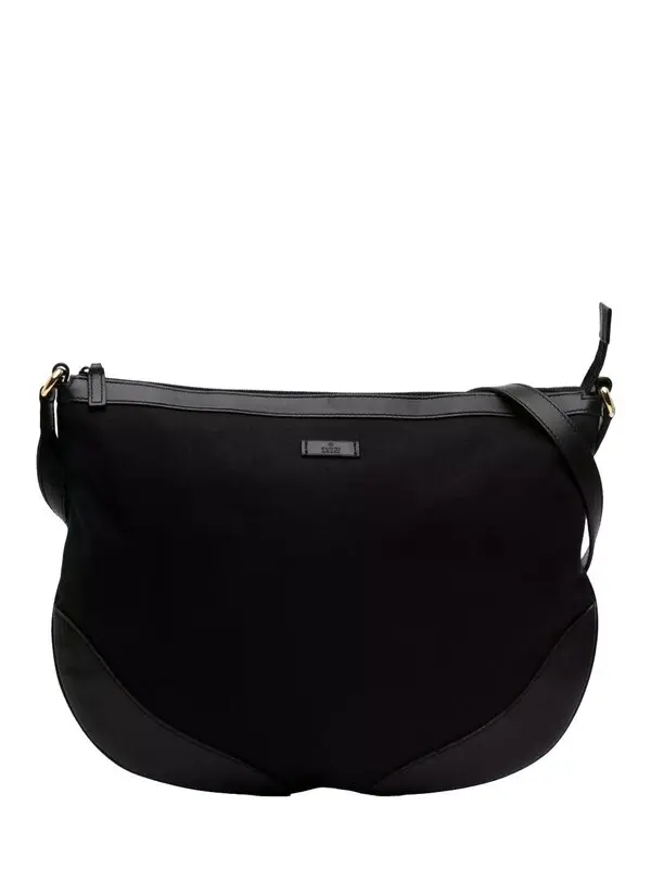 Gucci 2016-2026 Canvas Crossbody Bag - Black