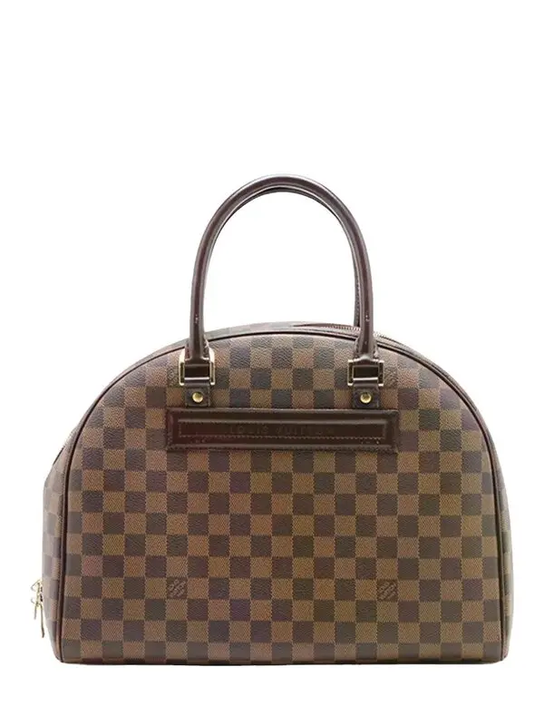 LOUIS VUITTON Damier Ebene Nolita Handbag - Brown