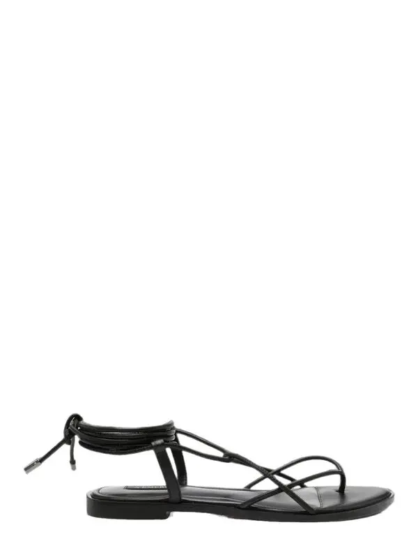 A.emery Odine Lace-up Sandals - Black