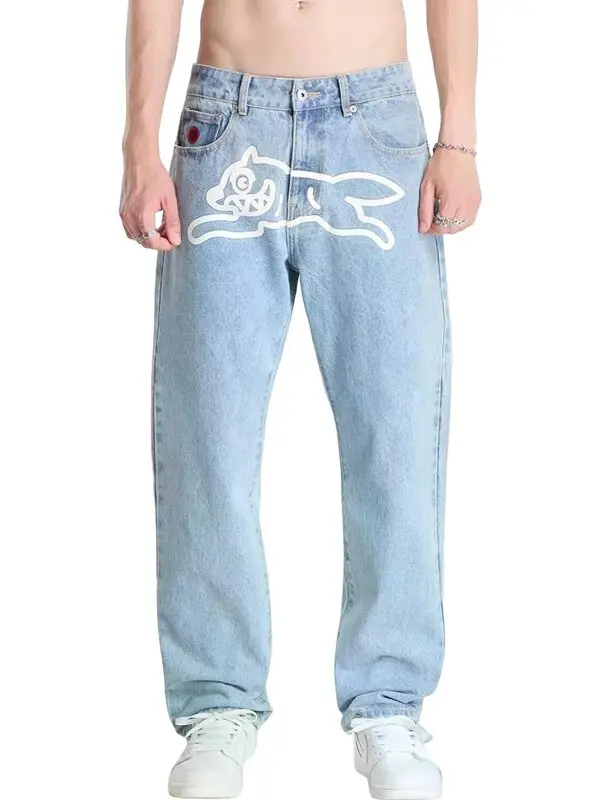 BILLIONAIRE BOYS CLUB - ICE CREAM Running Dog Jeans - Blue
