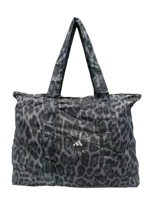 Adidas Leopard Print Tote Bag - Grey
