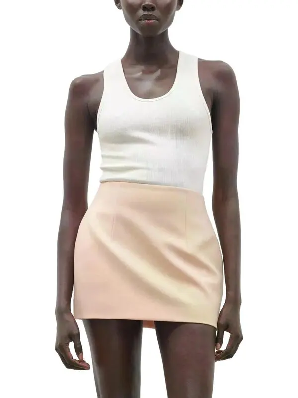 Wardrobe.NYC Ribbed Tank Top - Neutrals