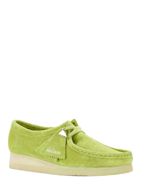 Clarks Wallabee Suede Ankle Boots - Green