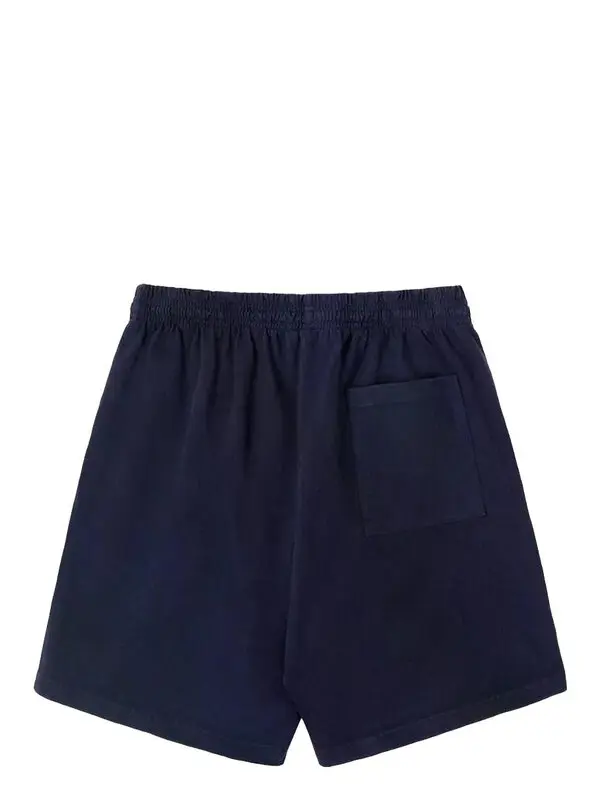 SPORTY & RICH Ny Crest Gym Shorts - Blue