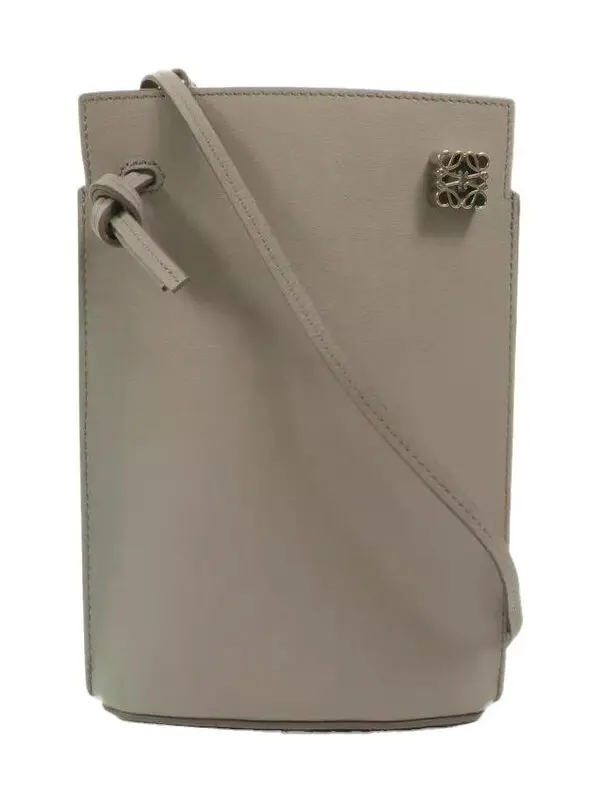 Loewe Dice Pocket Shoulder Bag - Grey