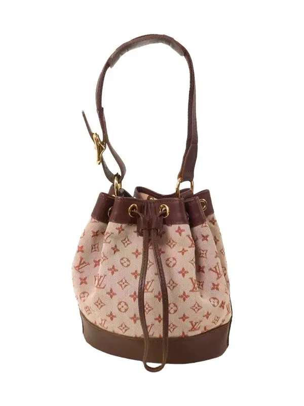 LOUIS VUITTON Monogram Mini Lin Noelie Shoulder Bag - Neutrals