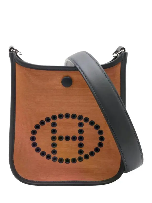 Hermès 2025 Toile Officier And Swift Neo Evelyne 16 Shoulder Bag - Brown