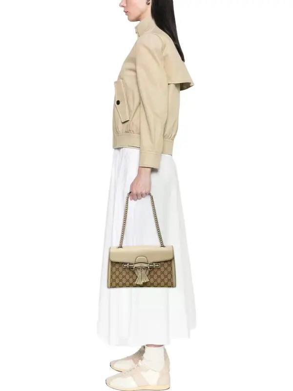 Gucci 2000-2015 Medium Gg Canvas Emily Shoulder Bag - Neutrals