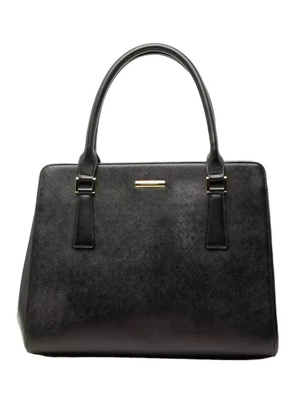 Burberry 2000-2017 Leather Handbag - Black