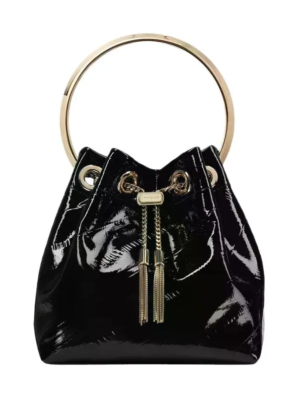 JIMMY CHOO Bon Bon Bucket Bag - Black