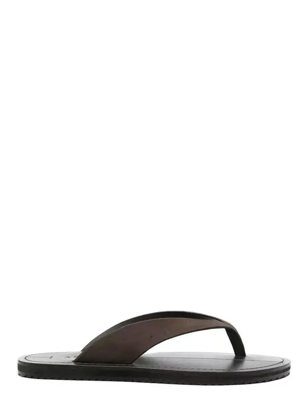 A.emery Flora Flat Sandals - Brown