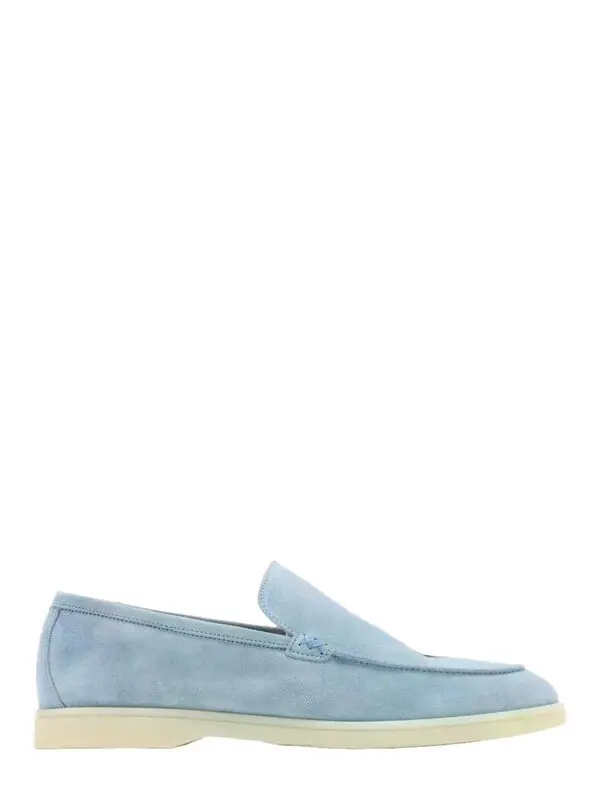 FORSA Suede Slip-on Loafers - Blue