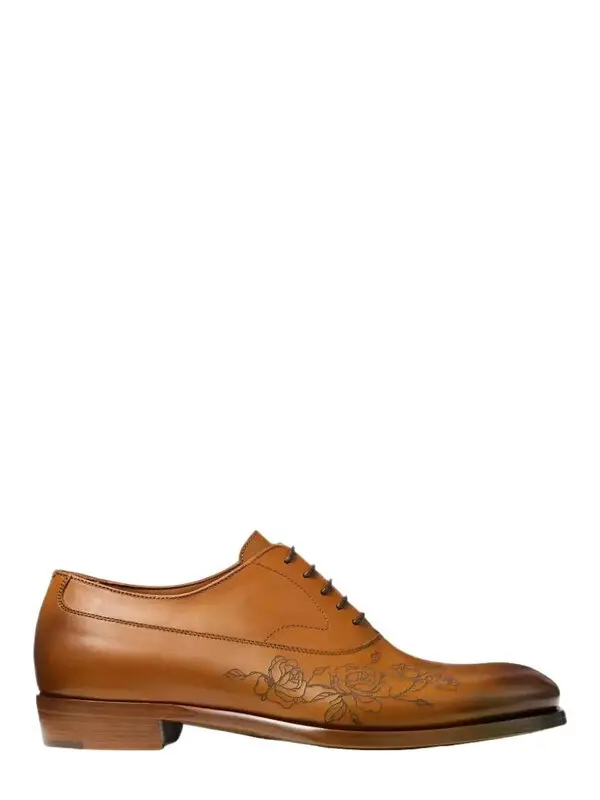 JIMMY CHOO Vine Lace-up Oxford Shoes - Brown