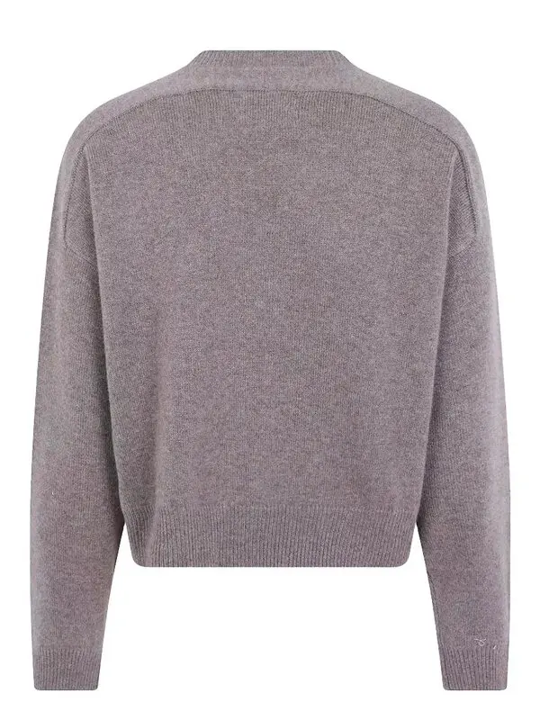 Loulou De Saison V-neck Cashmere Sweater - Grey