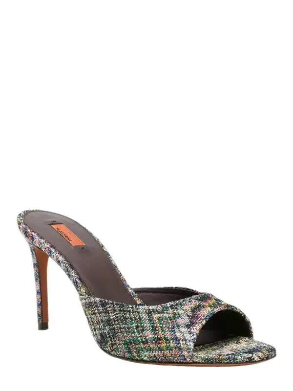 Missoni Daisy Heeled Sandals - Blue
