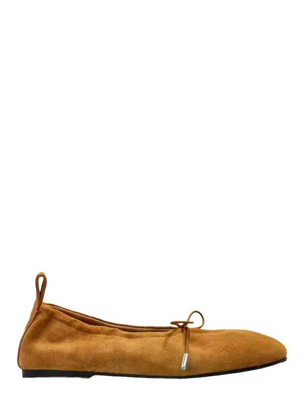 ALOHAS Rosalind Suede Ballet Flats - Neutrals