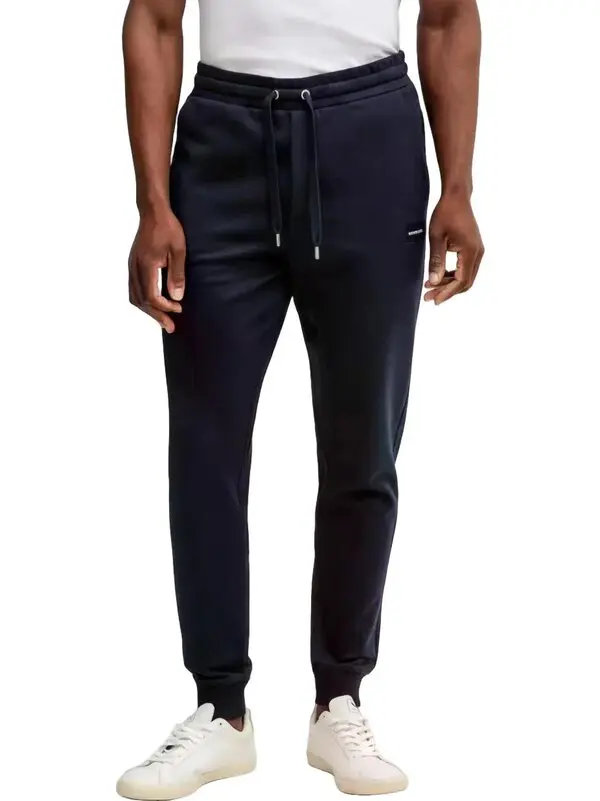 Michael Kors Logo-patch Drawstring Track Pants - Blue