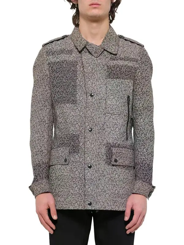 LANVIN Washed Safari Jacket - Blue