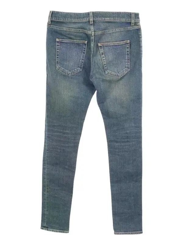 Saint Laurent D02 Distressed Jeans - Blue