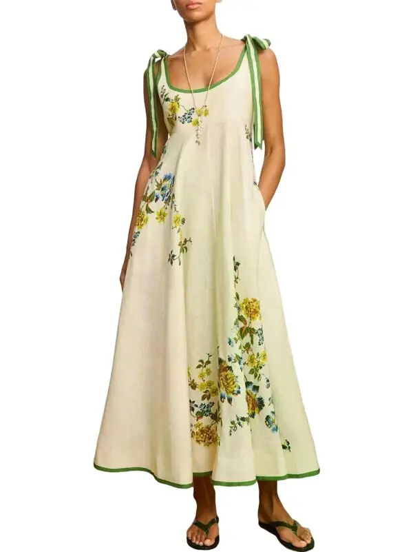 ALEMAIS Phyllis Ballet Sundress - Neutrals
