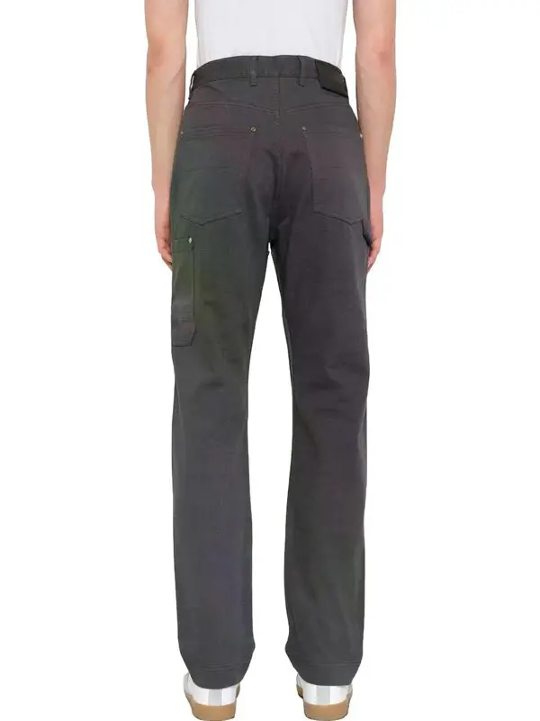 LANVIN Panelled Cargo Patch Pants - Grey