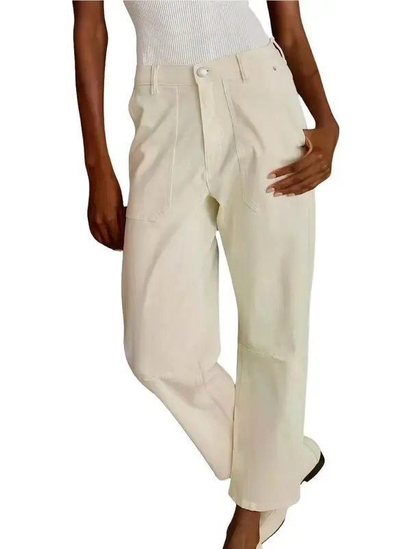DL1961 Bilie Easy Barrel Jeans - Neutrals