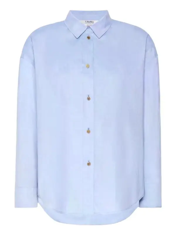 Max Mara 2629116051600 001 Azzurro Oxford - Blue