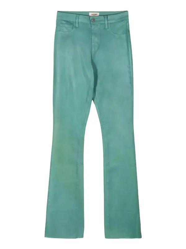 L'Agence Ruth High-rise Bootcut Jeans - Green