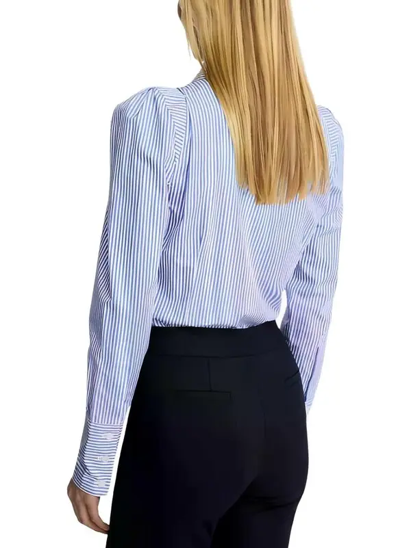 Smythe Striped Shirt - Blue