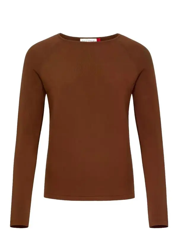 Anatomie Connie Fine-knit Long-sleeve Top - Brown