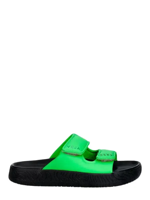 VEJA Etna Bold Leather Sandals - Green