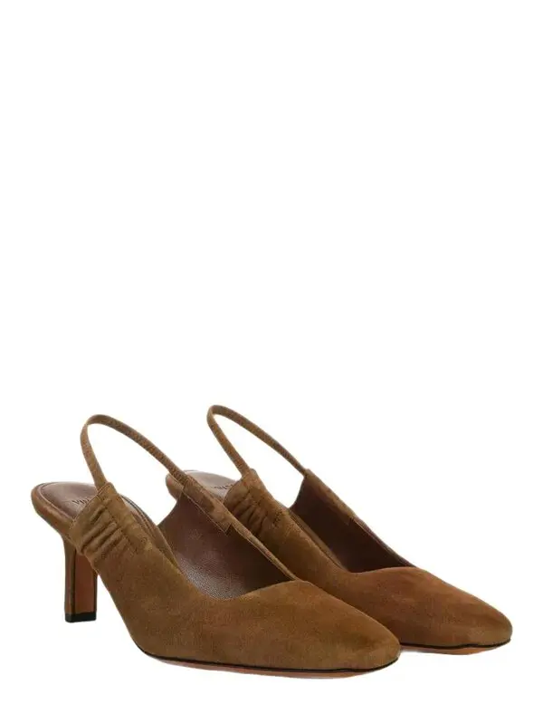 Vince Venice Slingback Pumps - Brown