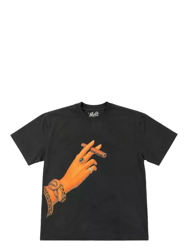 MELT Short-sleeve T-shirt - Black