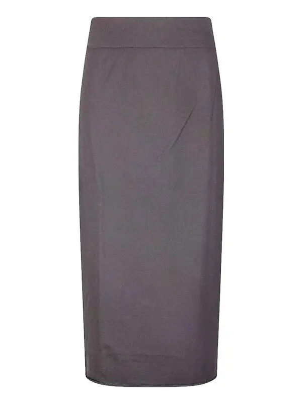 Labo.art Pencil Midi Skirt - Grey
