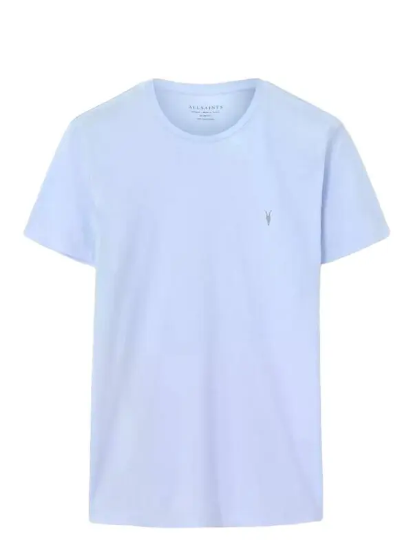 ALLSAINTS Ramskull-embroidered T-shirt - Blue